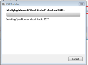 Installing Specflow Extension in Visual Studio